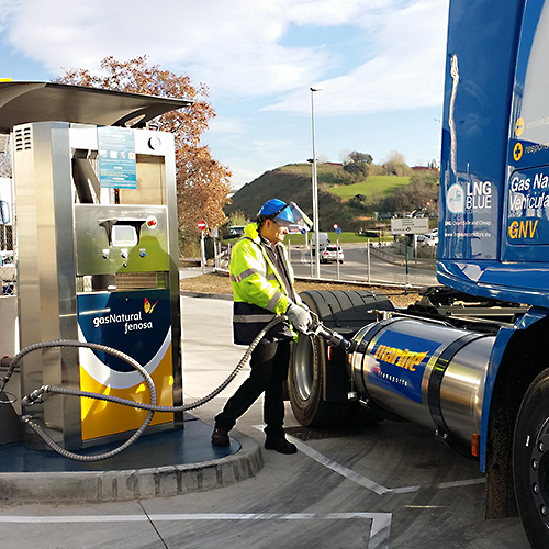 New LNG service station in Barcelona