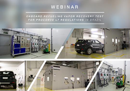 Onboard Refueling Vapor Recovery test for PROCONVE L7 regulations in Brazil