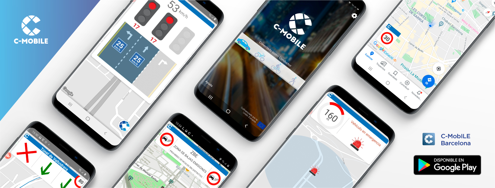 The European project C-MobILE deploys a set of mobility support ...
