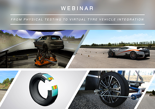 From physical testing to virtual tyre vehicle integration Webinar